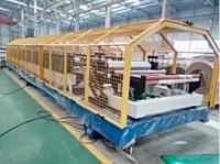China Automatic Rock Wood / PU Sandwich Panel Roll Forming Machine , Roof Tile for sale