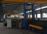 China Hydraulic Centering H Beam Automatic Welding Machine 1800mm Max Web Height for sale