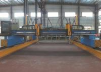 China Horizontal Assembly H Beam Flange Straightening Machine Welding Line SGS for sale