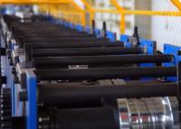 China Drainpipe Rain Downpipe Roll Forming Machine Steel Tile Production High Precision for sale