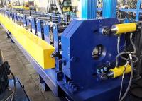 China Color Plate Tube Roll Forming Machine For Rectangular Downspout 21 Stations for sale