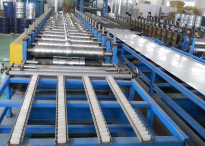China Double Belt Sawing PU Sandwich Panel Line / Rock Wool Production Line for sale