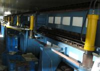 China Stainless Steel Plate Rock Wool Production Line / Continuous Sandwich Panel Line for sale