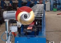China 0.5 - 0.8mm Color Steel Square Tube Making Machine Rainwater Pipes Support for sale