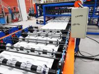 China Wood Rock Wool Production Line / Tile Metal Roof Roll Forming Machine for sale
