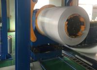 China 33m Double Belt Rock Wool Production Line / SS Plate Pu Sandwich Panel Machine for sale