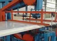 China Rock Wool Sandwich Panel Machine 3-15m Cutting Length 1000mm Width for sale