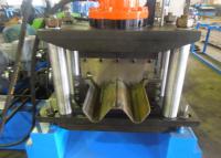 China W Type Guard Rail Roll Forming Machine 2.0 - 4.0mm Hydraulic Punching for sale