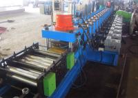 China Highway Guardrail Cold Roll Forming Machine With Electrical Cutting 7.5KW for sale