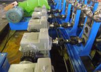 China Freeway Crash Barrier Roll Forming Machine 25m Every Min Front Hydraulic Punching for sale