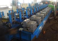 China Freeway Crash Barrier Roll Forming Machine 25m Every Min Front Hydraulic Punching for sale