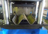 China Freeway Crash Barrier Roll Forming Machine 25m Every Min Front Hydraulic Punching for sale