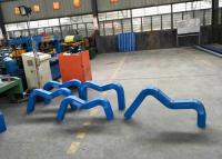 China Downspout Stainless Steel Pipe Bending Machine Thickness 0.4 - 3mm Industrial for sale
