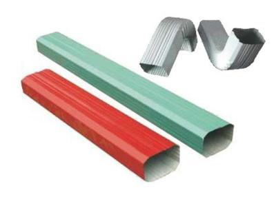 China Portable Downspout Machine Steel Rain Gutter Tile Forming High Speed for sale