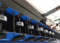 China Flying Saw Cutter Aluminium Downpipe Roll Forming Machine In Workshops Warehouse for sale