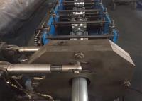 China 0.3 - 0.8mm Rainwater Downpipe Roll Forming Machine with Flying Saw Cutter for sale