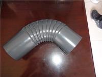 China 0.3 - 0.8mm Rainwater Downpipe Roll Forming Machine with Flying Saw Cutter for sale