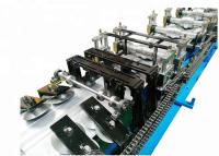 China Iron Steel Downpipe Roll Forming Machine / Half Round Pipe Making Machine for sale