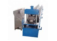 China Iron Steel Downpipe Roll Forming Machine / Half Round Pipe Making Machine for sale