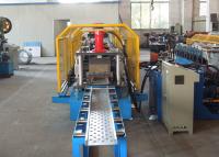 China Galvanized Coil Foot Rest Floor Deck Roll Forming Machine Thickness 0.8 - 1.2 mm for sale