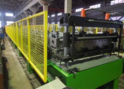 China Floor Deck Roll Forming Machine 0.8-1.2mm Thickness 945mm Effective Width for sale