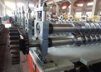 China Steel Concrete Sheet Step Tile Roll Forming Machine Zinc Coating Colored for sale