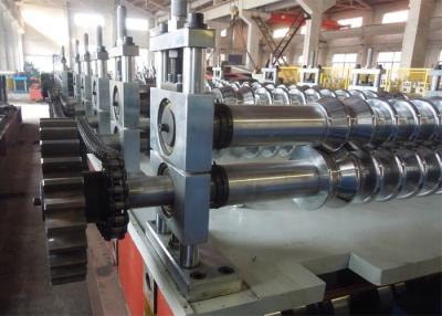 China Steel Concrete Sheet Step Tile Roll Forming Machine Zinc Coating Colored for sale