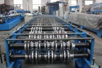 China Metal Deck Forming Machine Cutting Blade Cr12 235-550Mpa Stress 30kw for sale
