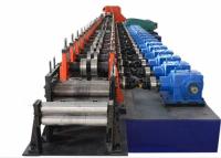 China Solar PV Support Rack Roll Forming Machine 80mm Shaft Diameter 380V 45KW for sale