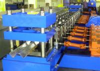 China 2 Wave Guardrail Plate Forming Machine 3 - 12 M Every Min Cold Bending for sale