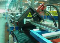 China Door Frame Roll Forming Machine Thickness Range 0.4 - 1.2mm Galvanize / Aluminium for sale