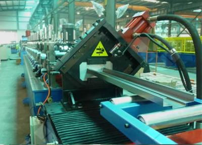 China Door Frame Roll Forming Machine Thickness Range 0.4 - 1.2mm Galvanize / Aluminium for sale