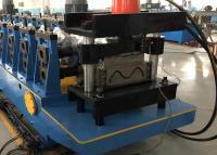 China Automation Galvanized Guardrail Roll Forming Machine 5 - 8 M Every Min for sale