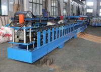 China Metal Steel Door Frame Roll Forming Machine PLC Control Max 20m Every Min Speed for sale