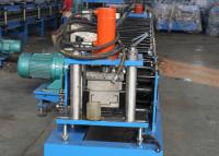 China Metal Steel Door Frame Roll Forming Machine PLC Control Max 20m Every Min Speed for sale