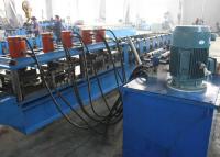 China Steel Metal Windows Roller Shutter Door Roll Forming Machine Blue Color for sale