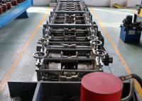China 380v 60Hz 3 Phase Shutter Door Roll Forming Machine / Rolling Shutter Profile Machine for sale