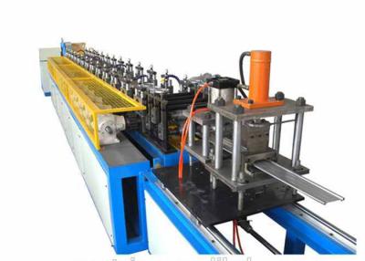 China Automatic Metal Steel Door Frame Roll Forming Machine 380V 50HZ 3 Phase for sale