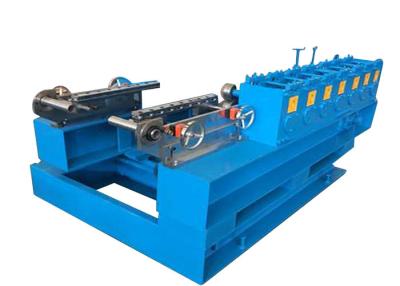 China Cover Window Box Shutter Door Roll Forming Machine 10 Stations Hydraulic for sale
