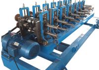 China Cover Window Box Shutter Door Roll Forming Machine 10 Stations Hydraulic for sale