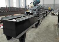 China Galvanized Steel Roller Shutter Door Roll Forming Machine / Door Frame Forming Machine for sale