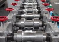 China Galvanized Steel Roller Shutter Door Roll Forming Machine / Door Frame Forming Machine for sale