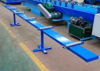 China Galvanized Steel Roller Shutter Door Roll Forming Machine / Door Frame Forming Machine for sale