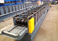 China 380V / 50Hz Cable Tray Roll Forming Machine For Shelving Upright Column Making for sale