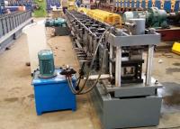 China Galvanized Steel Shelves Roll Forming Machine 0.4-1.6mm Thickness 200mm Width for sale