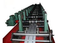 China Rack Upright Roll Forming Line , Cable Tray Manufacturing Machine 8 - 18 Stations for sale