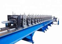 China 8 - 12m/min Industrial Warehouse Cable Tray Roll Forming Machine Steel Tile Type for sale