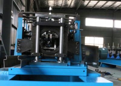 China PLC System Control Storage Rack Roll Forming Machine 10 - 15m/min Speed for sale