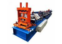 China Quick Interchangeable C Z Purlin Roll Forming Machine 1.5-3.0mm Thickness Touch Screen for sale