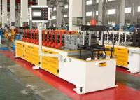 China Garage Door Roll Forming Machine , Rolling Shutter Making Machine 380V 50Hz for sale